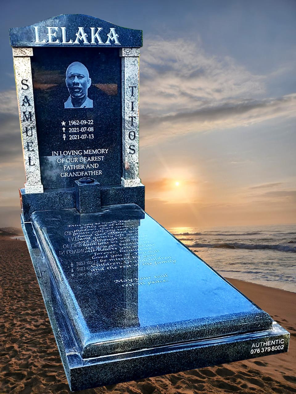 Tombstone Standard Quality Headstones and Memorials